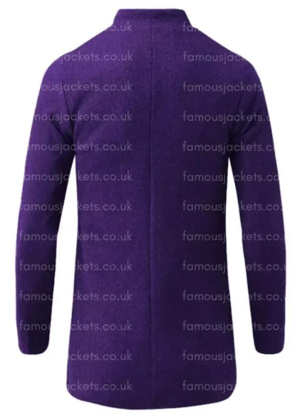 Purple Men’s Coat & Purple Coat for Women – Winter Overcoat