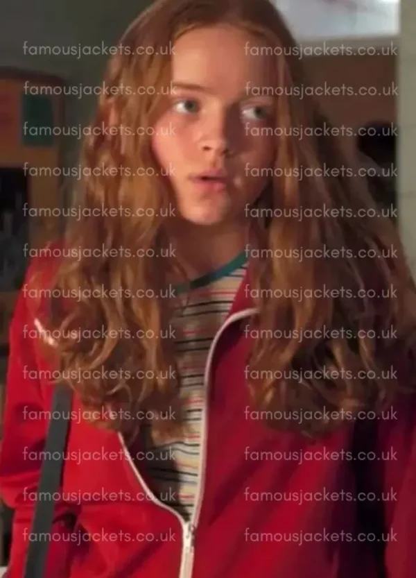 Stranger Things Sadie Sink Jacket | Max Mayfield Red Jacket